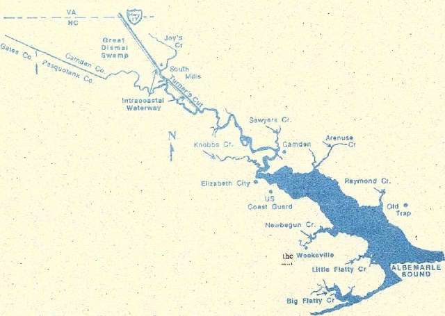 The Pasquotank River | A Heron's Garden